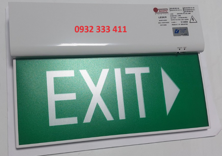 ĐÈN EXIT MAXSPID ED/M/W5100 - CHUYÊN PHÂN PHỐI CHÍNH HÃNG SẢN PHẨM ĐÈN ...